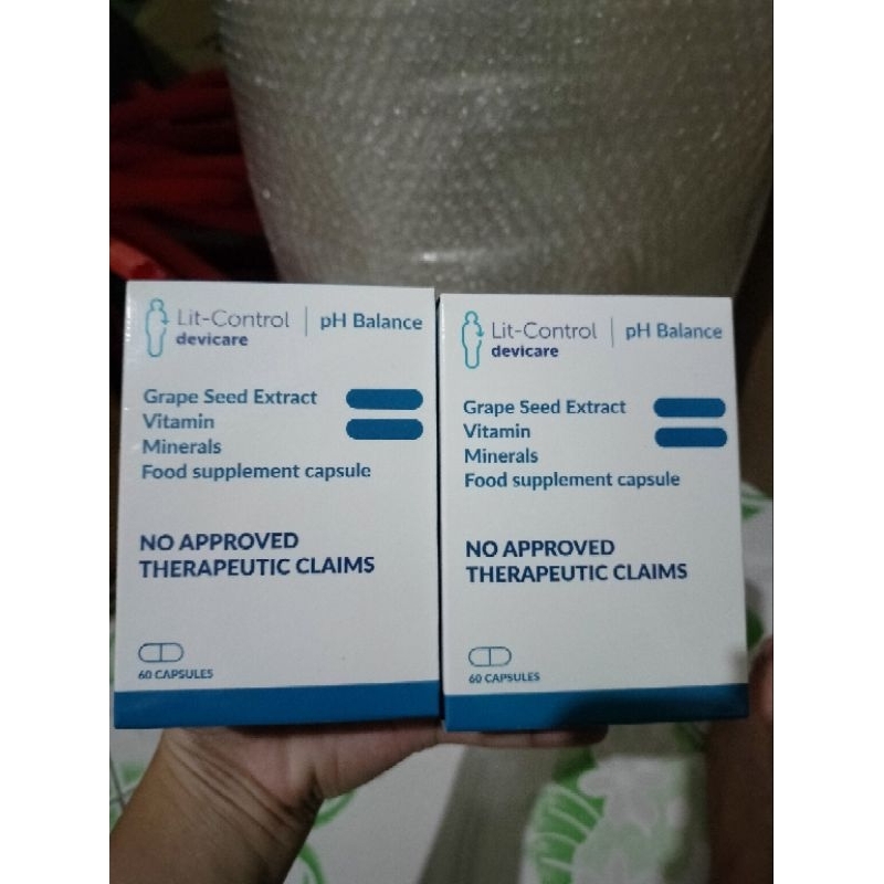 LIT-CONTROL pH balance ( Sold per box )(100% authentic) | Shopee ...