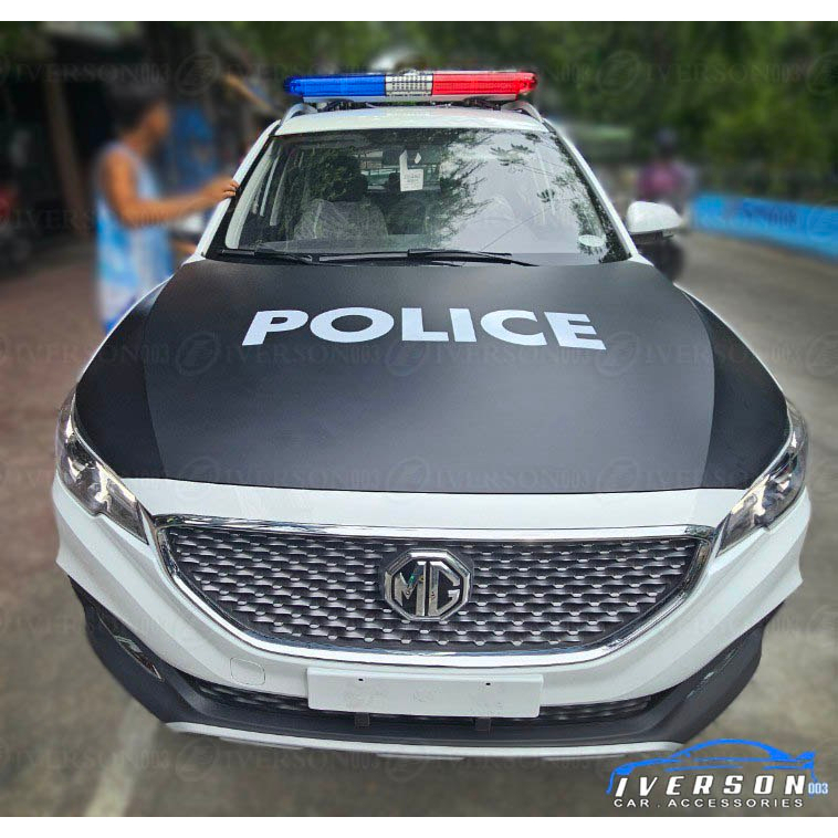 Police Patrol Red and Blue Ambulance Top Light Blinker Siren Mic with ...