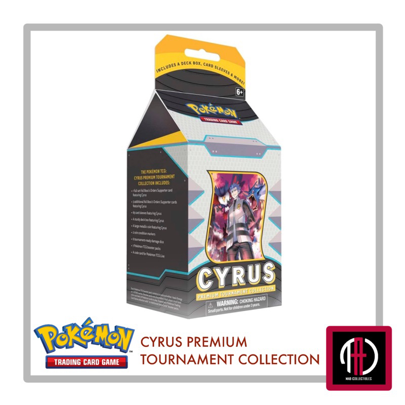 Pokemon TCG Sealed Product - Cyrus Premium Tournament Collection ...