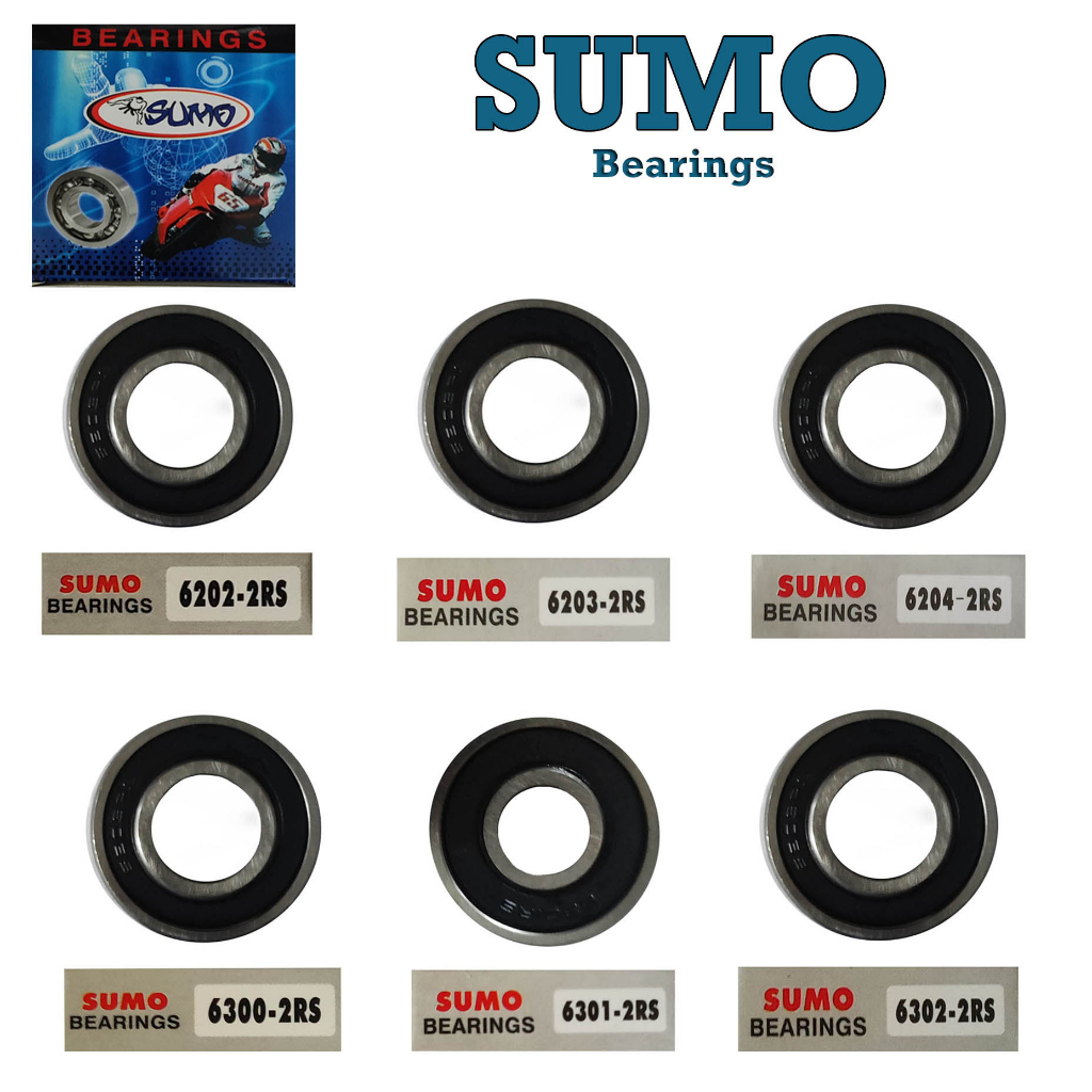 SUMO Motorcycle Bearing 6202 6203 6204 6300 6301 6302 | Shopee Philippines