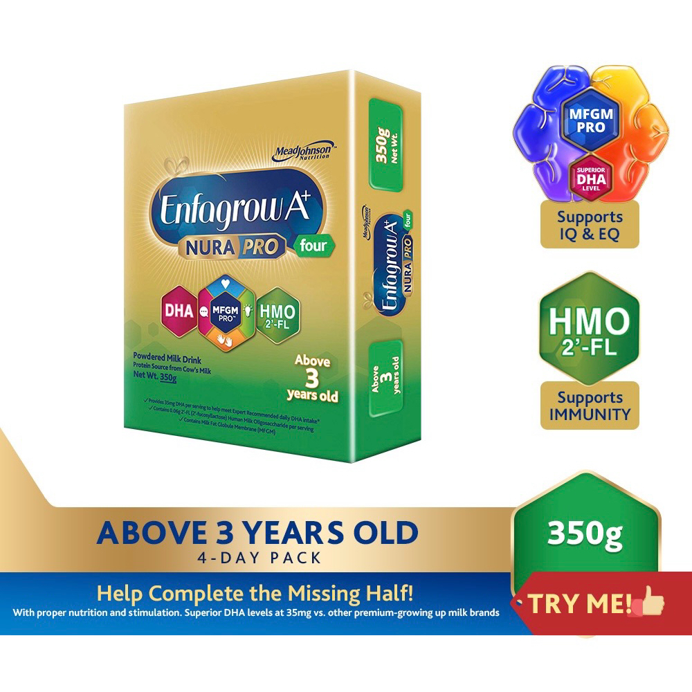 Enfagrow A+ Four 3 years old 350g | Shopee Philippines