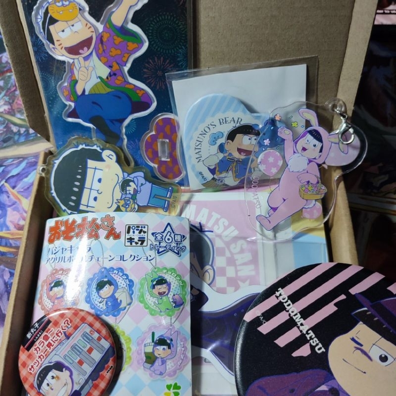 COLLECTORS BOX: Osomatsu-san Anime Merchandise Set | Shopee Philippines