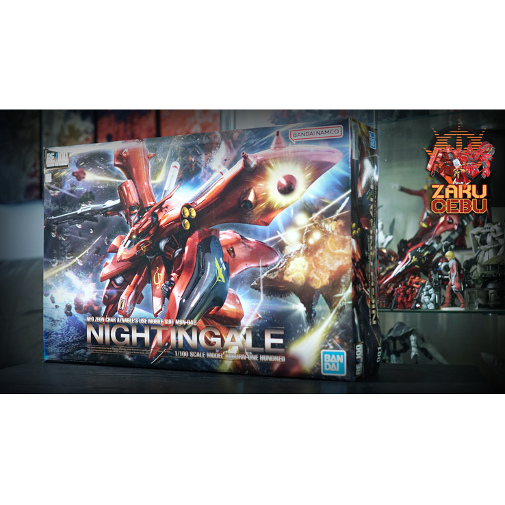 Bandai 1/100 RE/100 MSN-04II Nightingale (Gunpla) | Shopee Philippines
