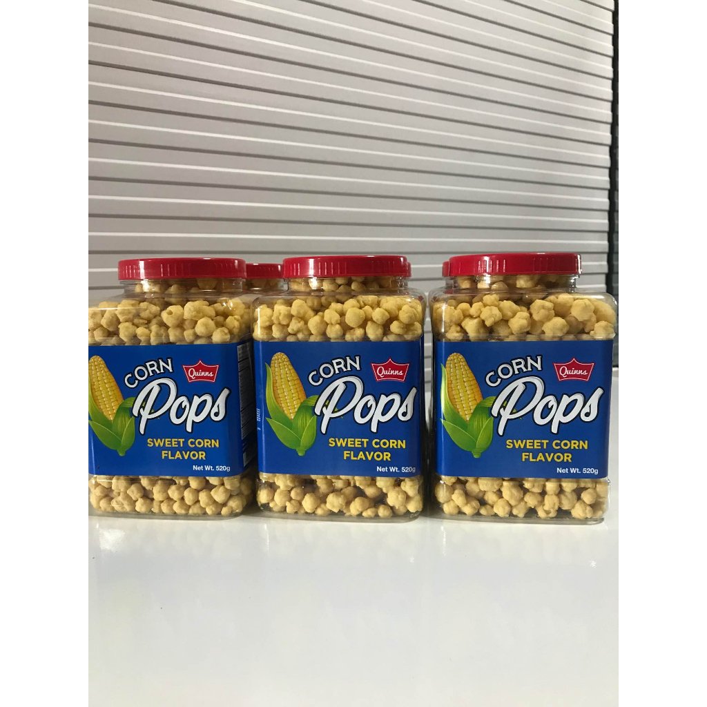 ORIGINAL QUINNS CORN POPS SWEET CORN FLAVOR(520G) 4806505854898 ...