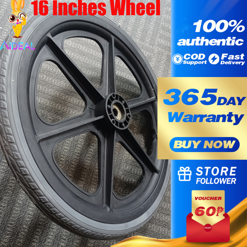 AIDEAL WheeIchair Wheel Replacement 14” | Shopee Philippines