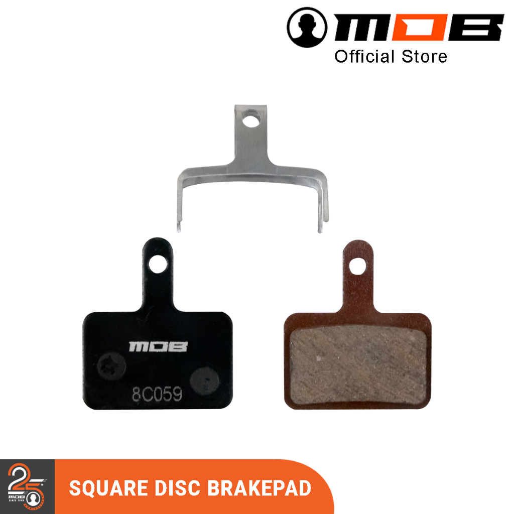 MOB Square Disc Brake Pads (Shimano Compatible) | Shopee Philippines