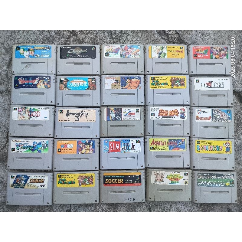 Super Famicom Games Japan Famicom cartridge | Shopee Philippines