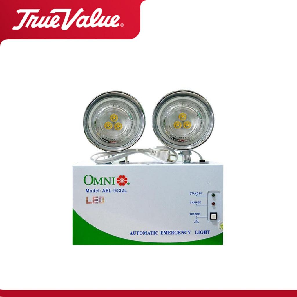 Omni LED Automatic Emergency Light (AEL-9032L) | Rechargeable Portable Lamp | Shopee Philippines