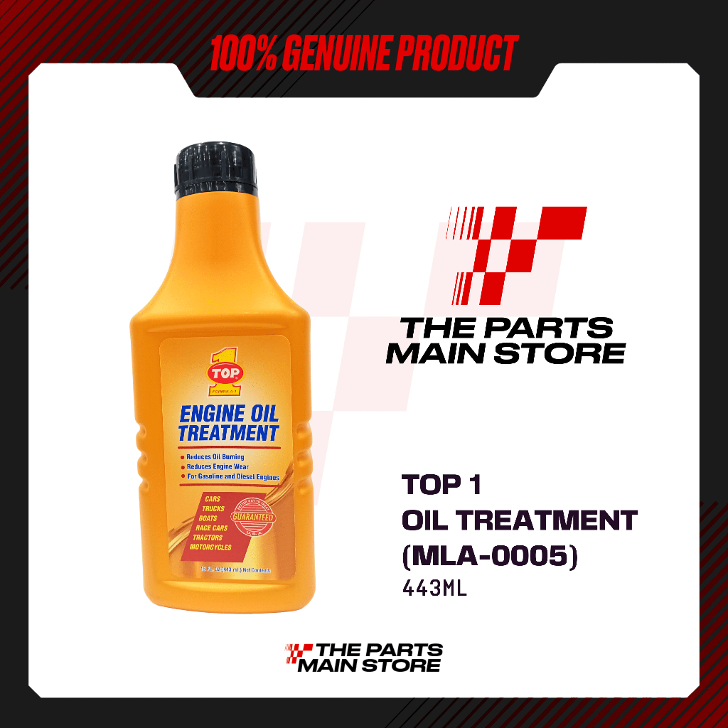 TOP 1 OIL TREATMENT FOR GAS AND DIESEL ENGINES (MLA0005) 15oz/443mL ...