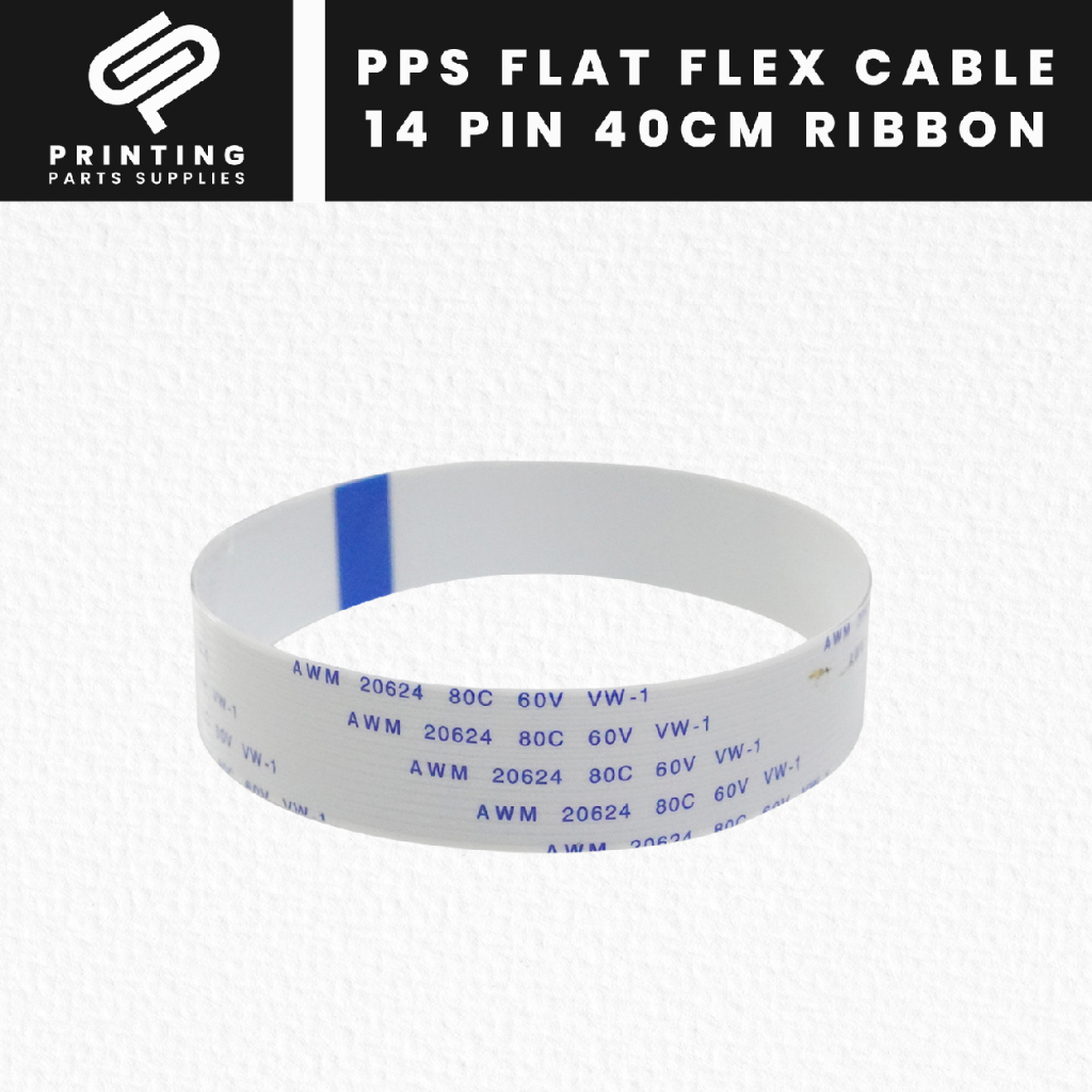 PPS 14pins Head Flex Cable 40 cm| Printer head Cable Connection 4720 ...