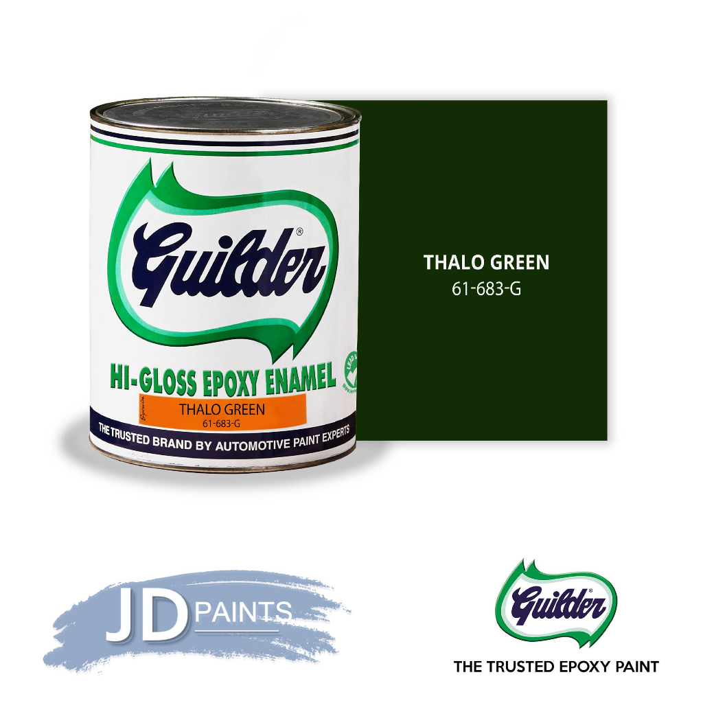 Guilder Hi-Gloss Epoxy Enamel Paint with catalyst 4 L | Shopee Philippines