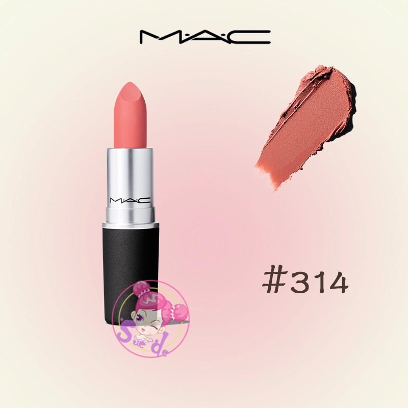 MAC Soft Mist LIPSTICK - #314 Mull It Over | Shopee Philippines