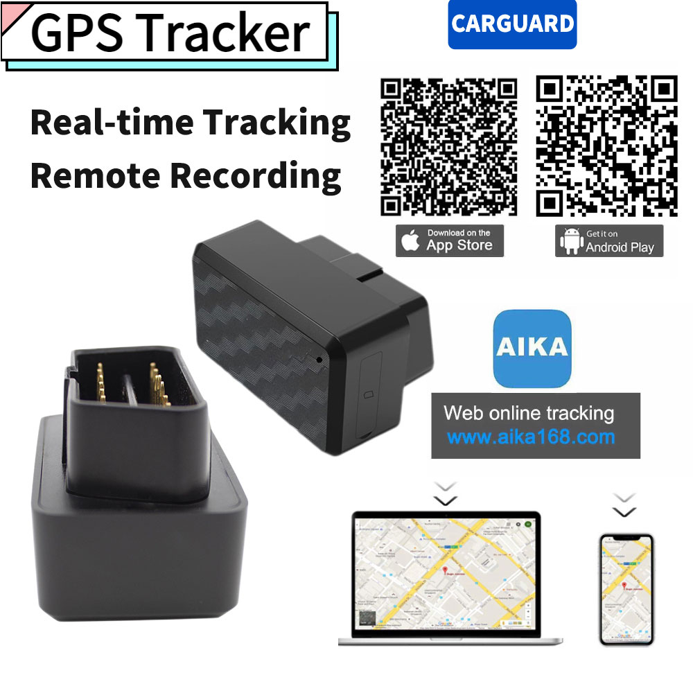 Carguard OBD II GPS Tracker OBD2 12/24V Car AntiTheft Tracking Device ...