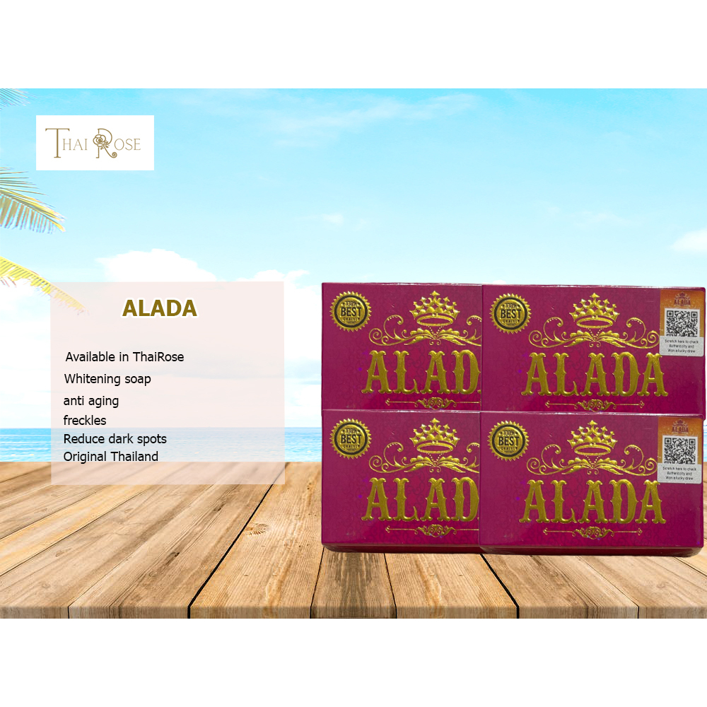 Thai Rose | ALADA SOAP WITH QR CODE ORIGINAL THAILAND | Shopee Philippines