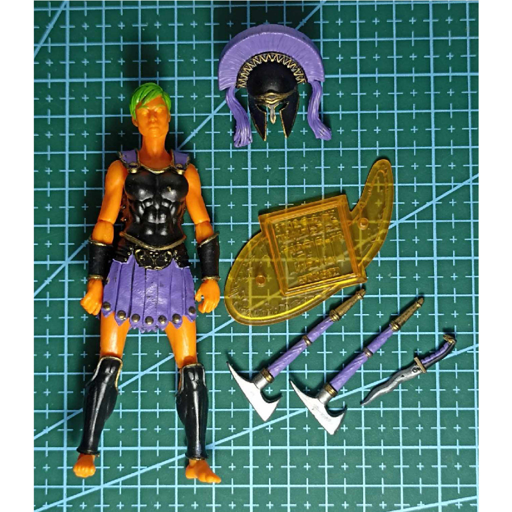 Boss Fight Studio Vitruvian Hack Warrior Custom Figure | Shopee Philippines