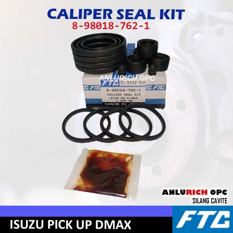 FTC DISC BRAKE CALIPER SEAL KIT for ISUZU PICK UP DMAX pn: 8-98018-762 ...
