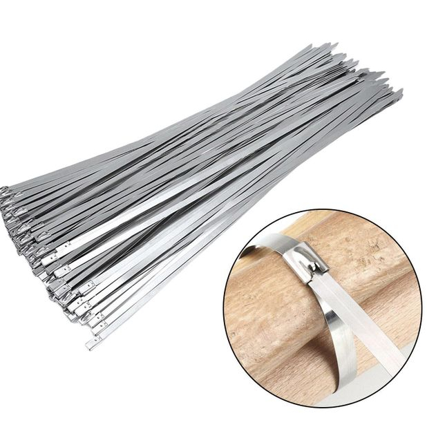Quality Heavy duty stainless steel metal cable tie Multi-Purpose Metal ...