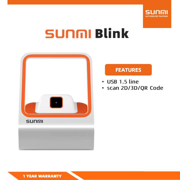 Sunmi Blink Scanbox | Ergonomic QR Scan Code Payment Angle | Mobile ...