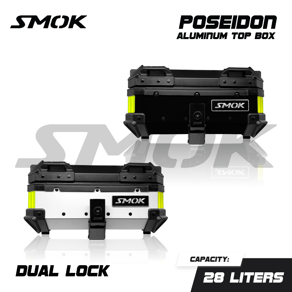 SMOK POSEIDON ALLOY TOP BOX ALUMINUM 28L DUAL LOCK ALL NEW 2022 LEFT ...