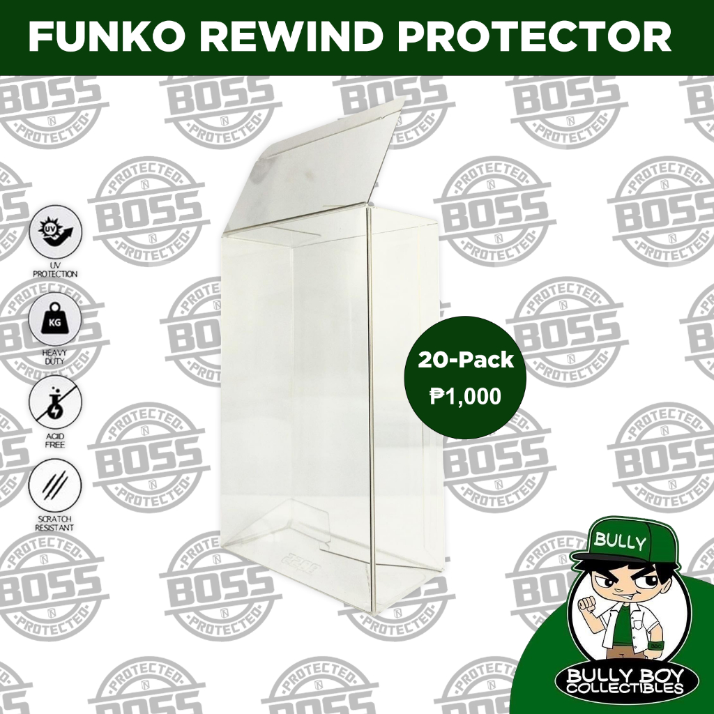 Boss Protector - Funko Rewind Protector (10-Pack/20-Pack) | Shopee ...