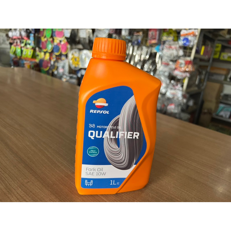 RepsoL Moto Qualifier Fork Oil SAE 10W Fully Synthetic 1L 1 Liter ...