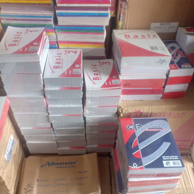 Intermediate Pad Paper, Grade 1,2,3,4,Pad paper, Yellow Pad Paper ...