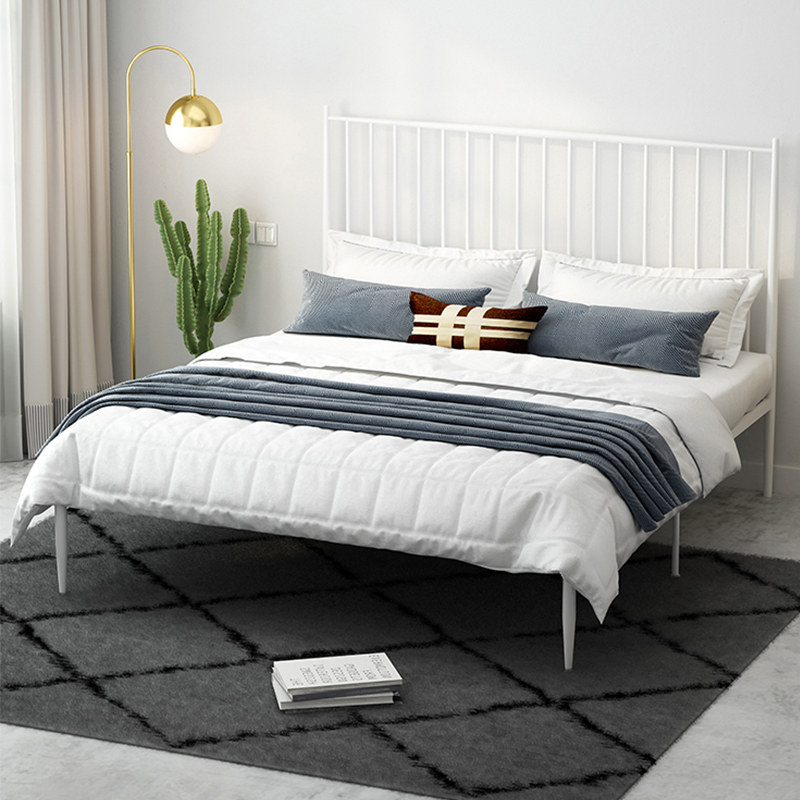 COD Queen Size Metal Bed Frame Stainless Steel Bed Queen Bed Bedroom ...