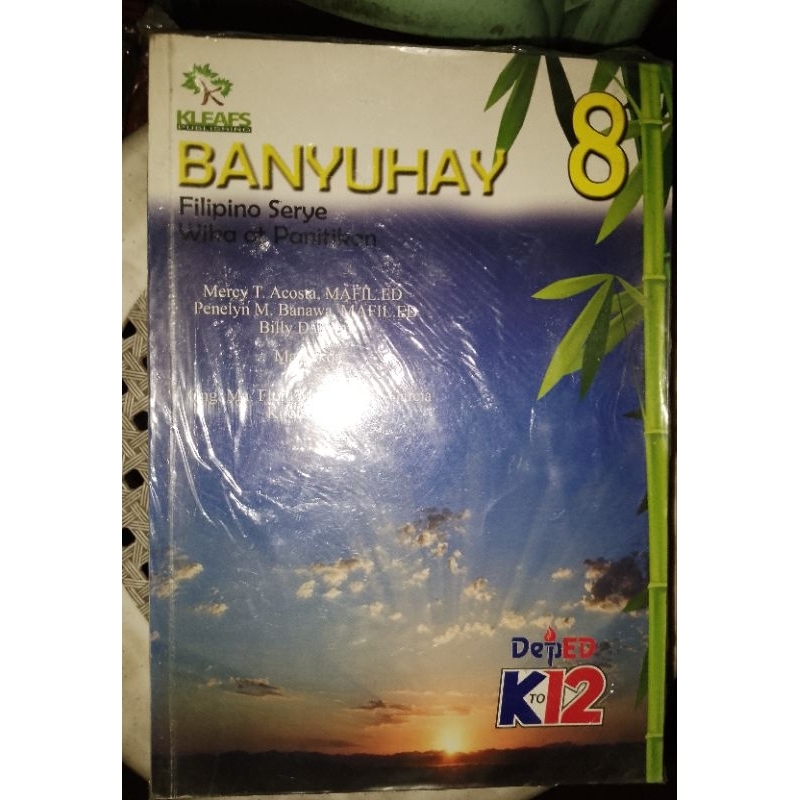 Banyuhay 8 Filipino Serye At Panitikan | Shopee Philippines