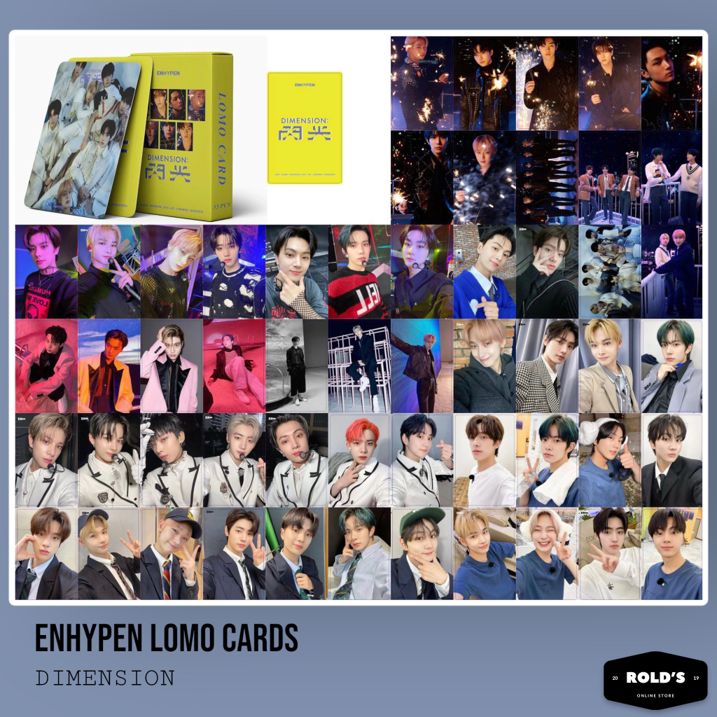 [55pcs/box] EN- Lomo Cards / Photo Cards KPOP | Shopee Philippines
