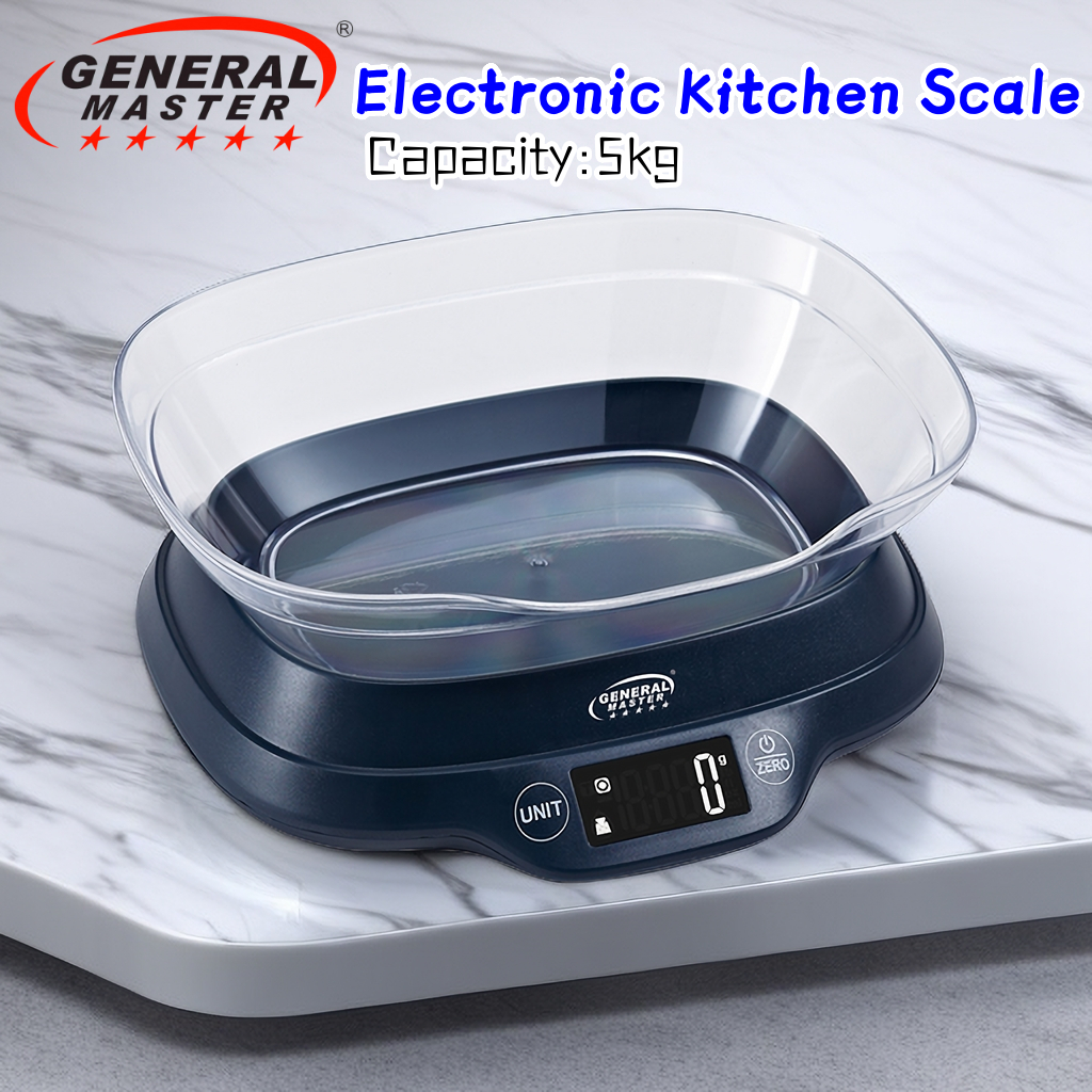 General Master Digital Weighing Scale Electronic Kitchen Scale 5kg ...