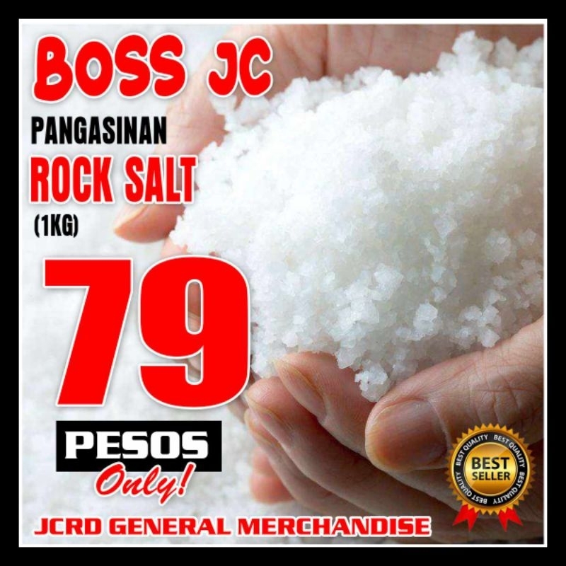 Pangasinan Best Asin/Salt Pangasinan 1kg (BOSS JC) | Shopee Philippines