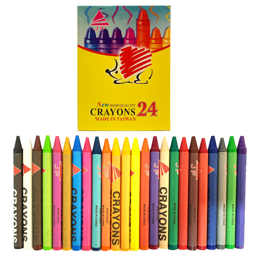 Learn and Play Crayola Crayons 8 Colors 16 Colors 24 Colors Coloring ...
