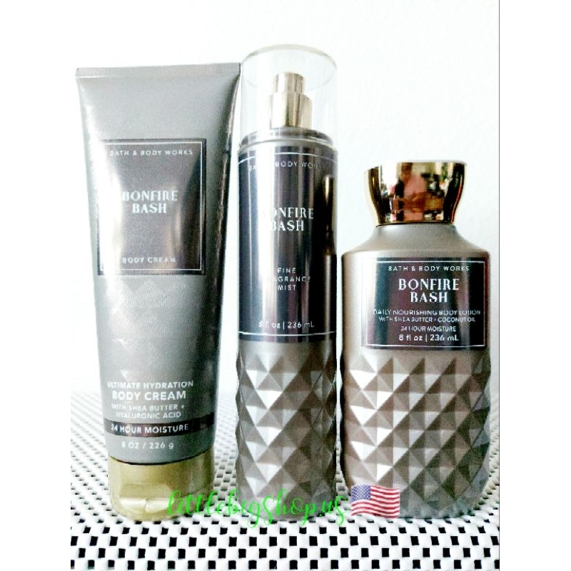 BONFIRE BASH Bath & Body Works Mist / Lotion 236mL (USA) | Shopee Philippines