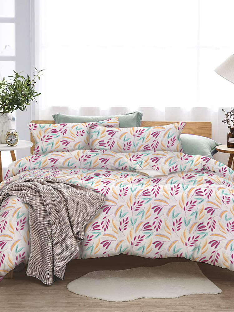 Modern Linen Microfiber Bedsheet-22 (Twin/Full/Queen) REESE DESIGN ...