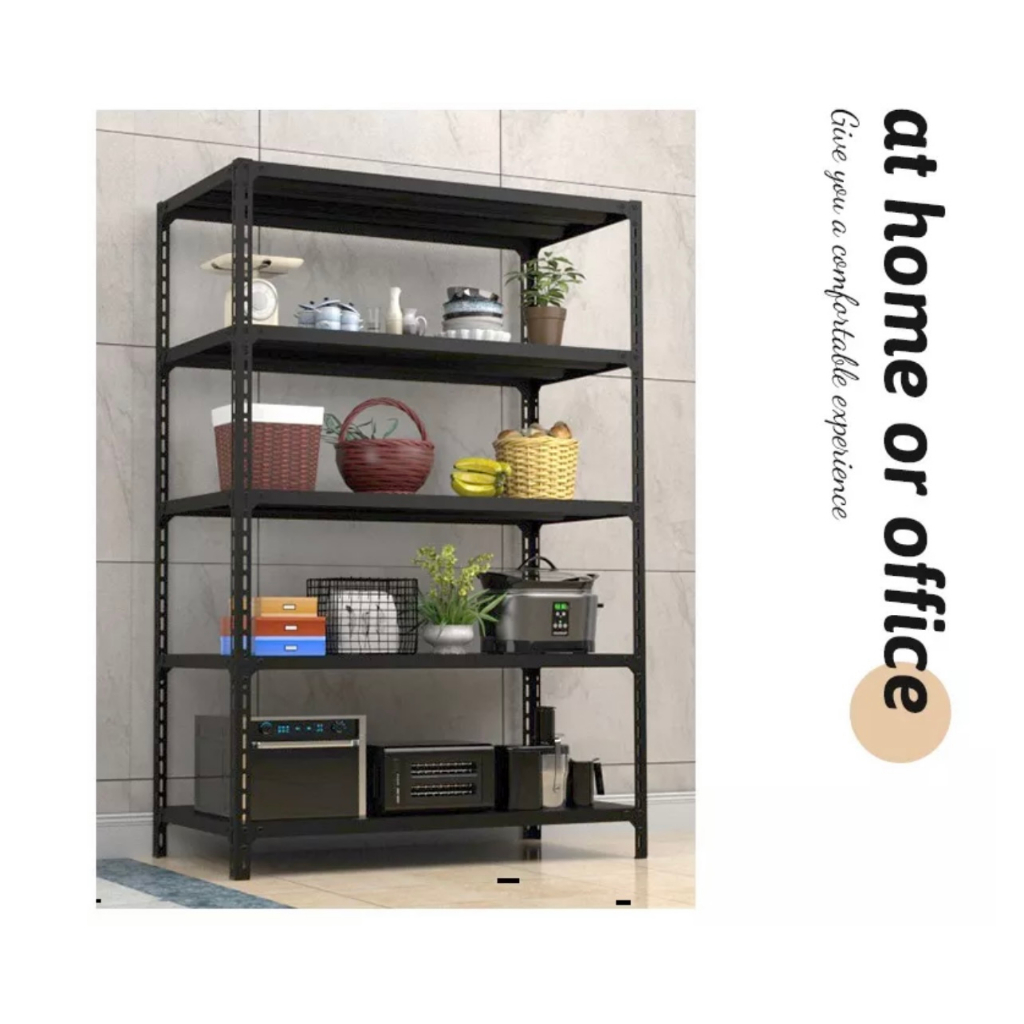 THJ01 Adjustable Height Steel Rack Boltless 5 Layer Heavy Duty Stante ...