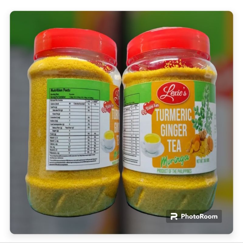 Lexie's Turmeric Ginger Tea Powder 360g. | Shopee Philippines
