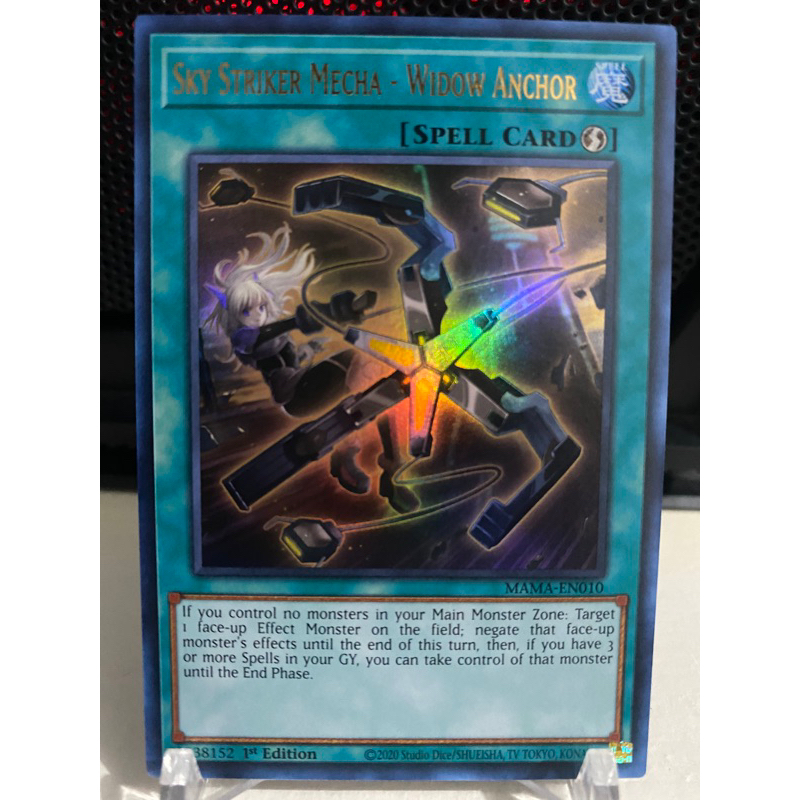 Sky Striker Mecha - Widow Anchor - MAMA-EN010 - Ultra Rare 1st Edition | Shopee Philippines