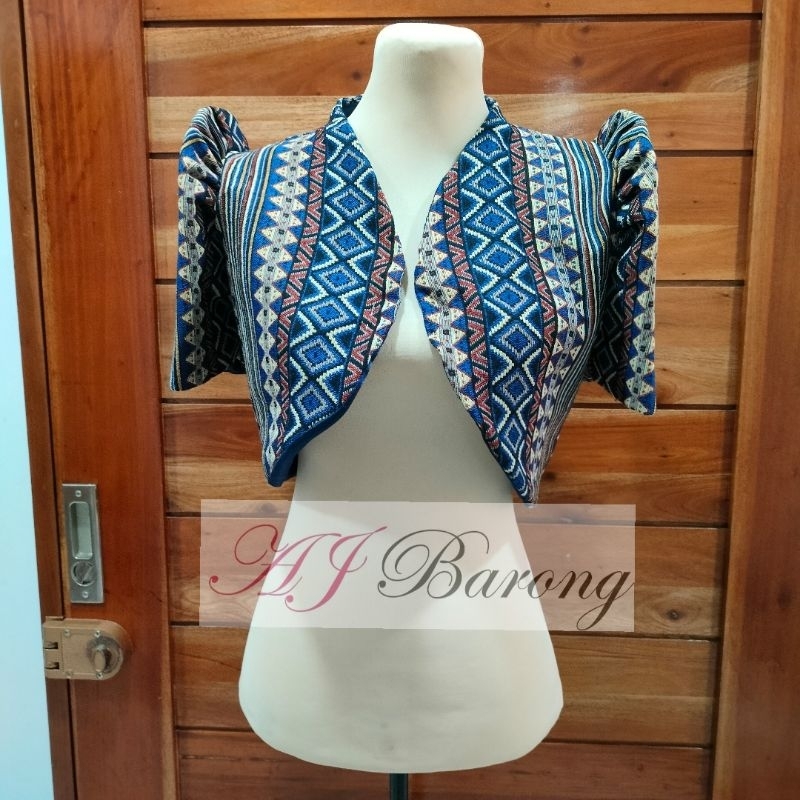 Modern Filipiniana Bolero ethnic | Shopee Philippines