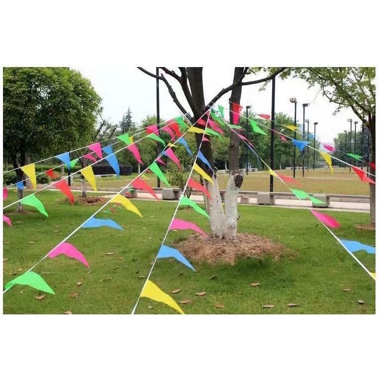 Fiesta Colorful Plastic Banderitas Waterproof Outdoor Party Decoration ...