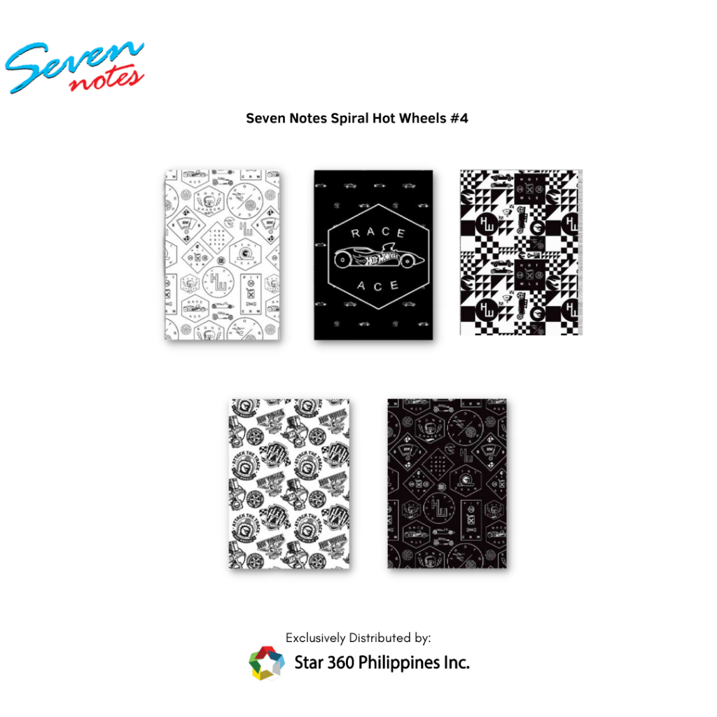 Seven Notes Character Spiral Notebooks | Shopee Philippines
