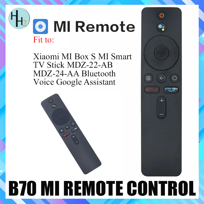 EDITION 4 B70 Mi Remote Control for Xiaomi MI Box S MI Smart TV Stick ...