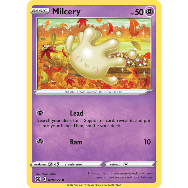Milcery & Alcremie Pokemon Cards TCG ( 8th Gen Pokemon) | Shopee ...