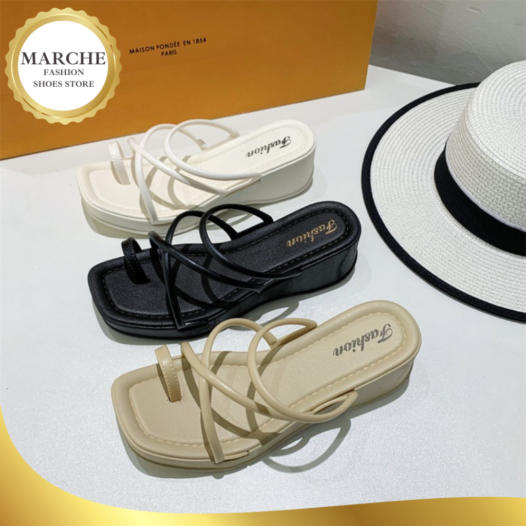 Marche Women's summer outerwear sandals 2023 new design toe sandals(add ...