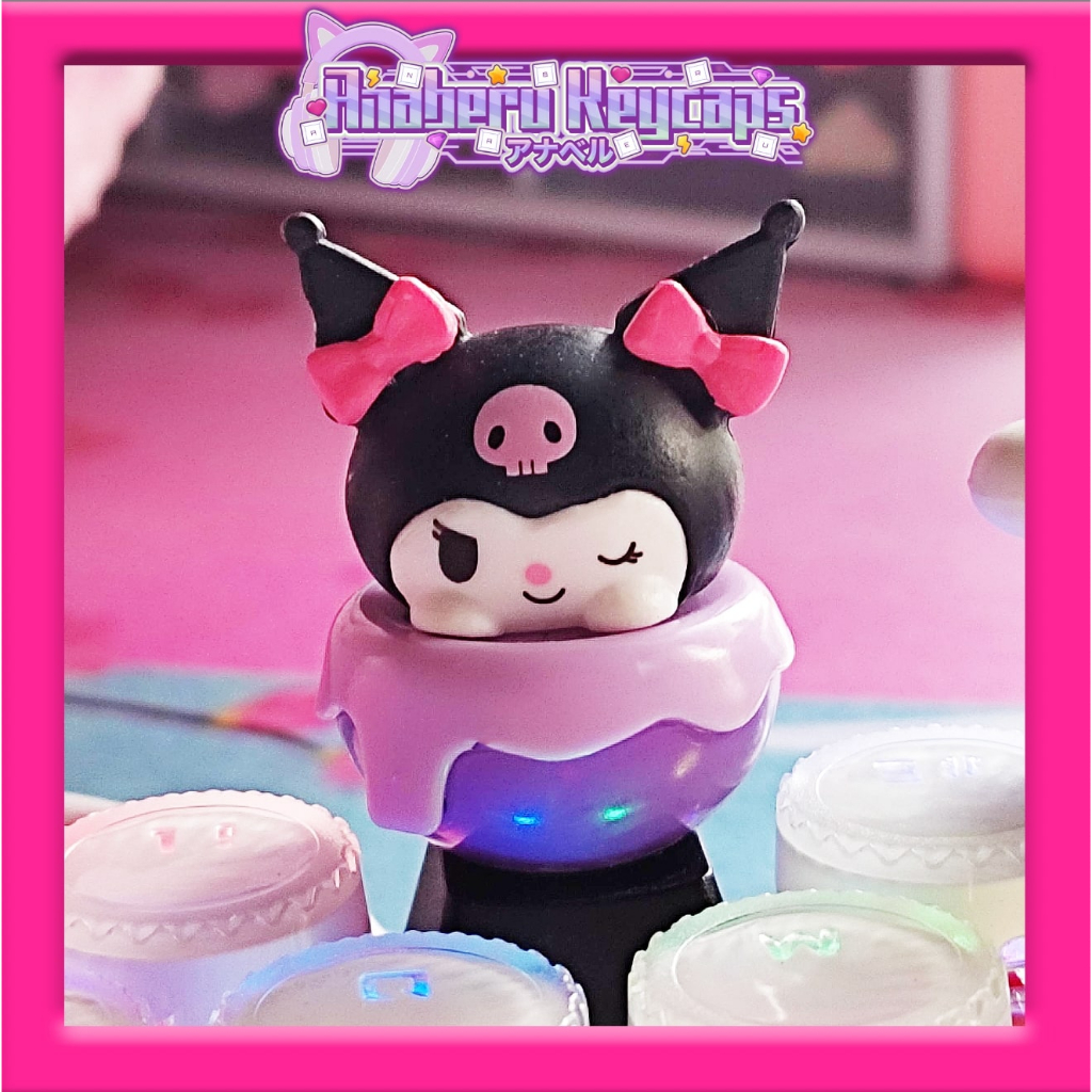 Sanrio melody kuromi hello kitty keycaps | Shopee Philippines