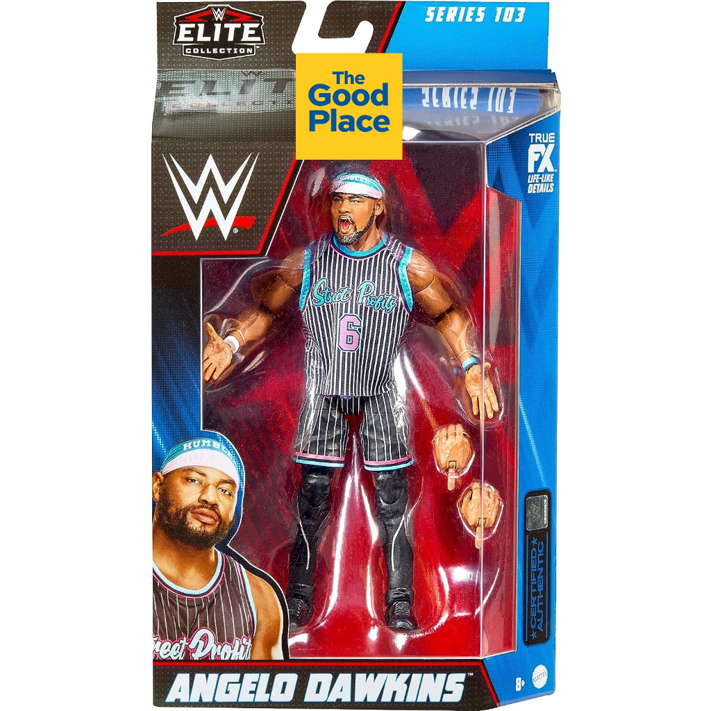 MATTEL WWE Elite Series 103 Angelo Dawkins Street Profits Figure with ...