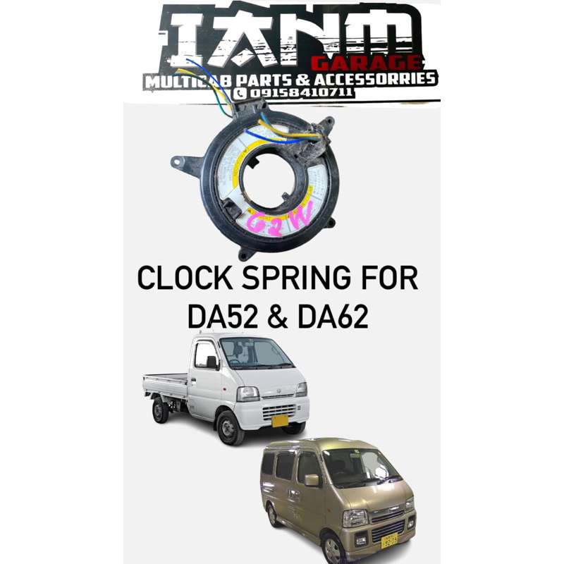 Clock Spring Ribbon for da52/da62 Original Japan Surplus | Shopee ...