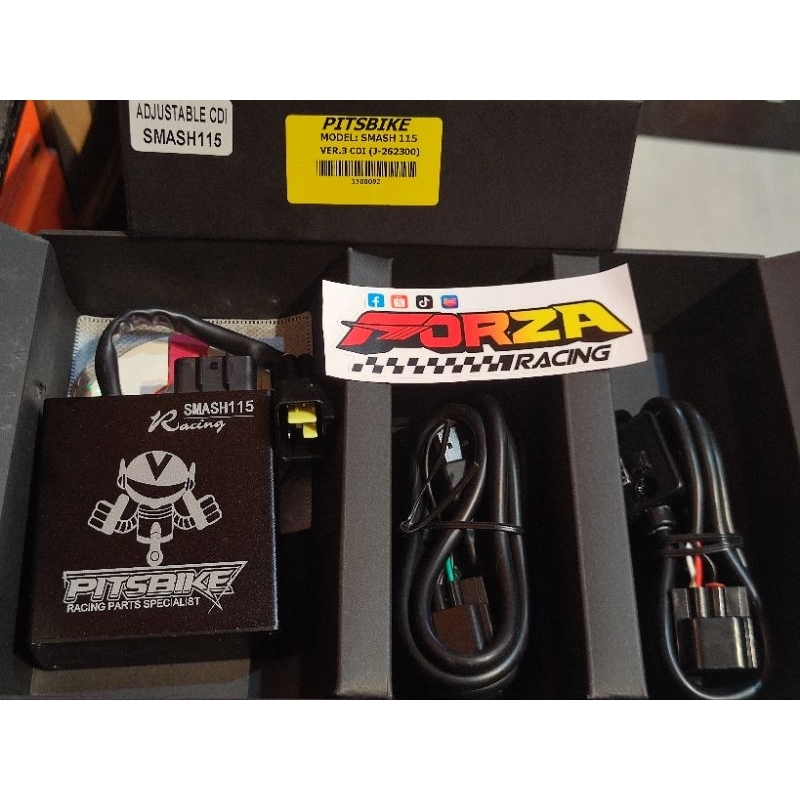 PITSBIKE SMASH115 CDI RACING V3 FULLY PROGRAMMABLE Smash115 8 pins ...