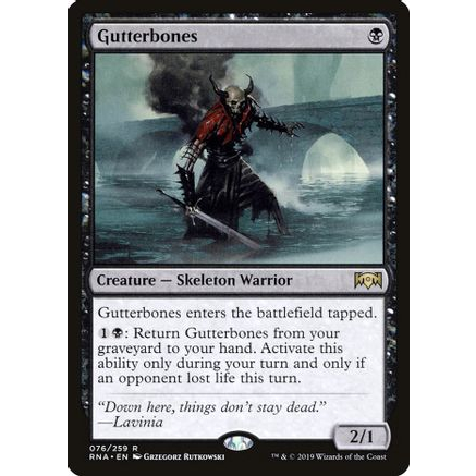 Gutterbones - Ravnica Allegiance (RNA) MTG | Shopee Philippines