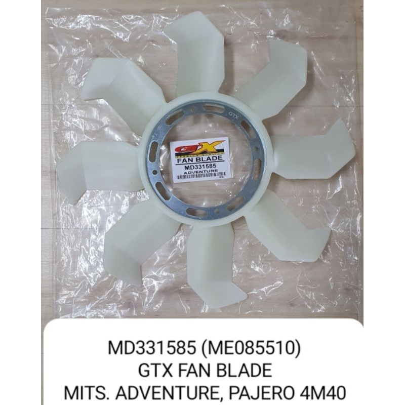 Fan Blade Mitsubishi Adventure 4D56, Pajero 4M40 2800 INTERCOOLER ...