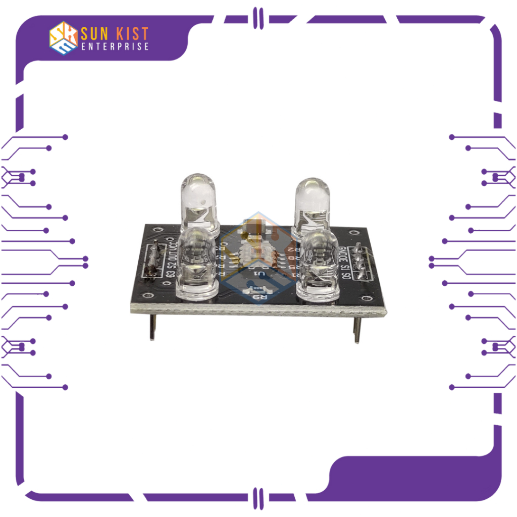 color sensor module recognition TCS230 TCS3200 Color sen01 arduino uno ...